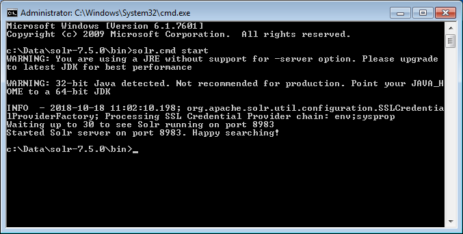 Set Up Solr Search Engine